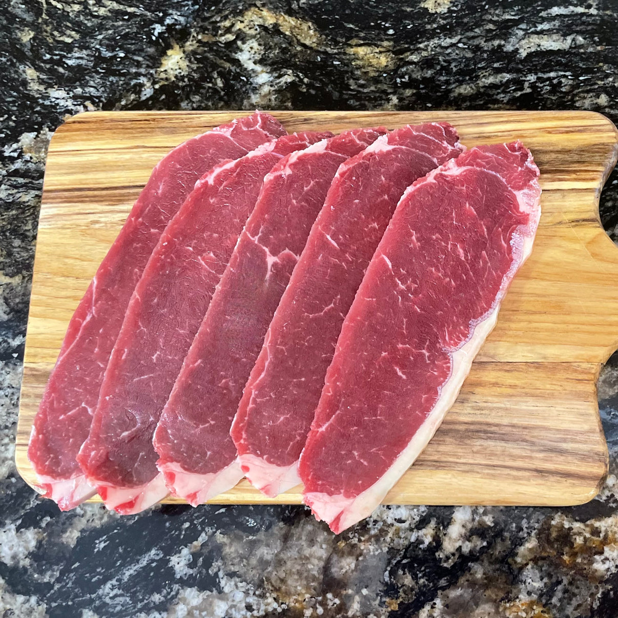New York Strip Steak Sandwich Slices, Grass-Fed & Dry-Aged – Crossroads ...
